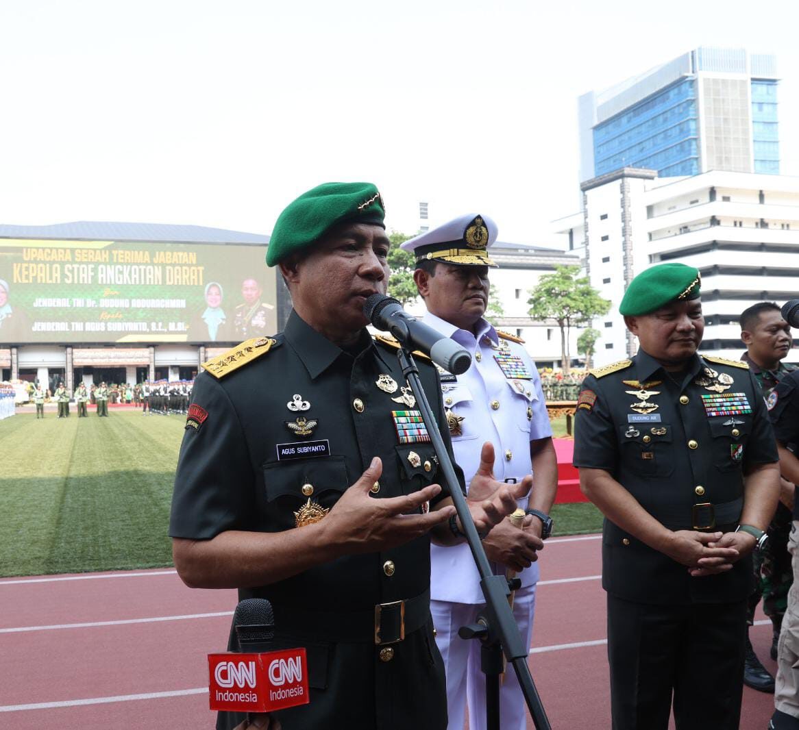Seminggu Jadi KSAD, Jenderal Agus Subiyanto Kini Diajukan Jadi Panglima ...